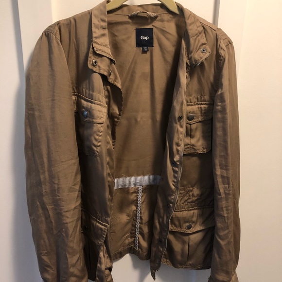 GAP | Jackets & Coats | Khaki Gap Utility Jacket | Poshmark